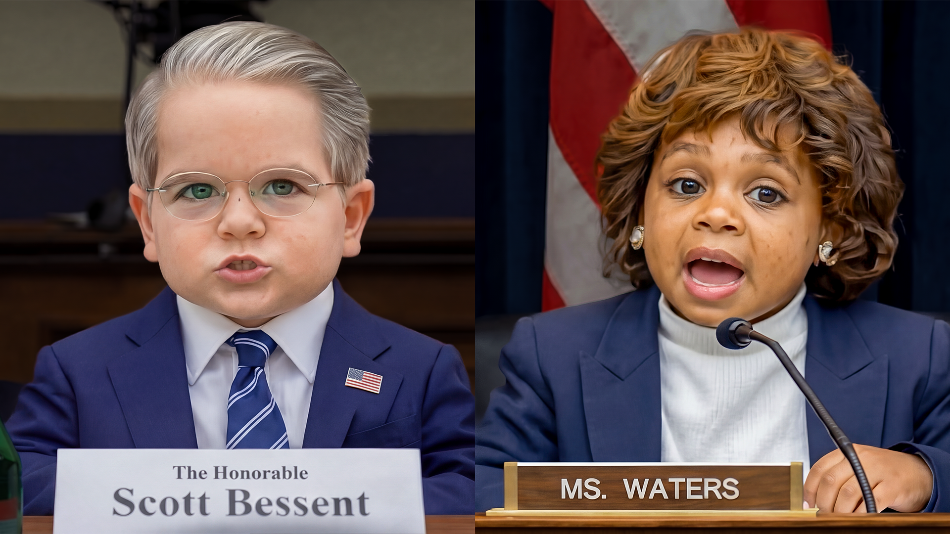 “Reclaiming my time.” – Diaper Diplomacy