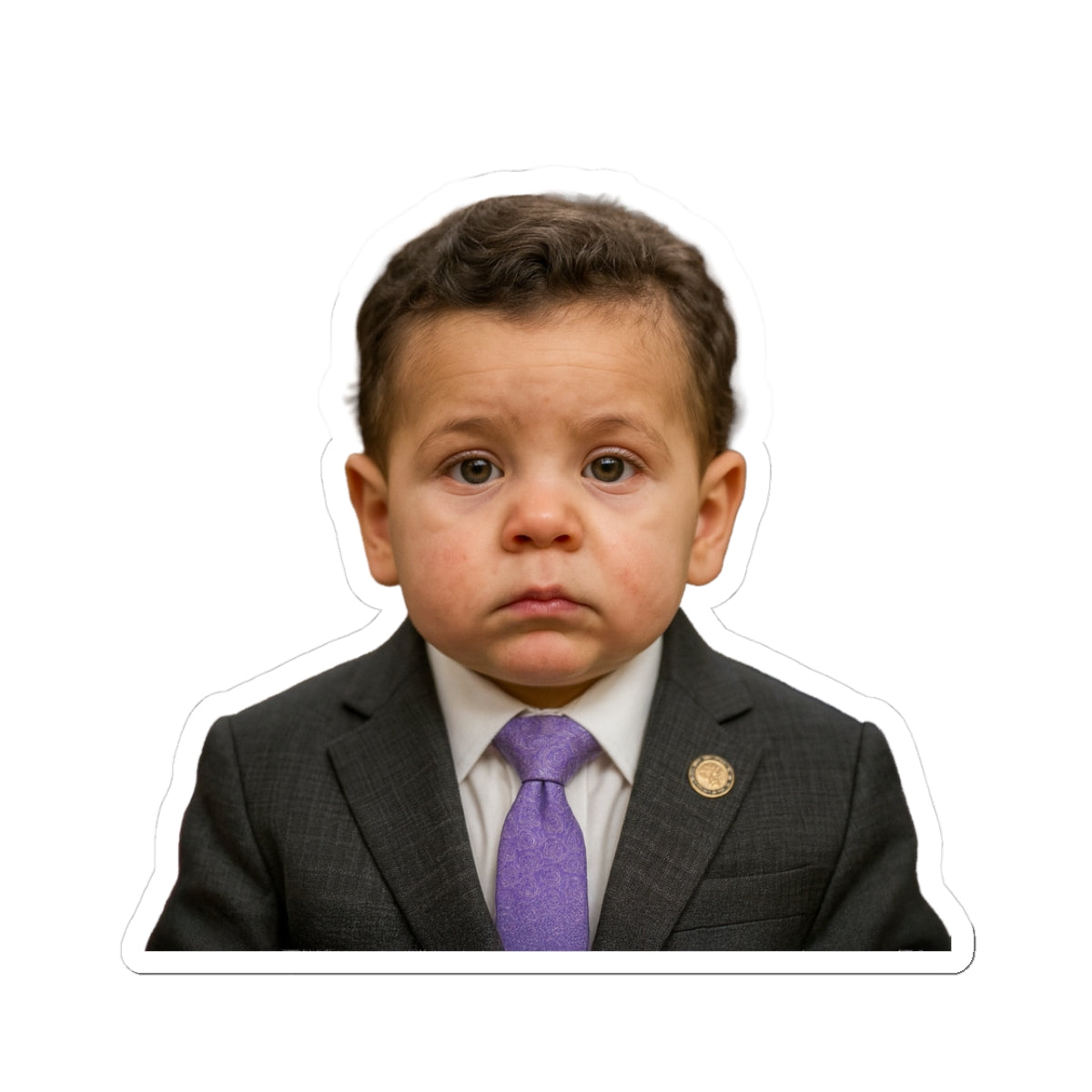 Hands-Free Leadership Sticker - Andrew Cuomo – Diaper Diplomacy