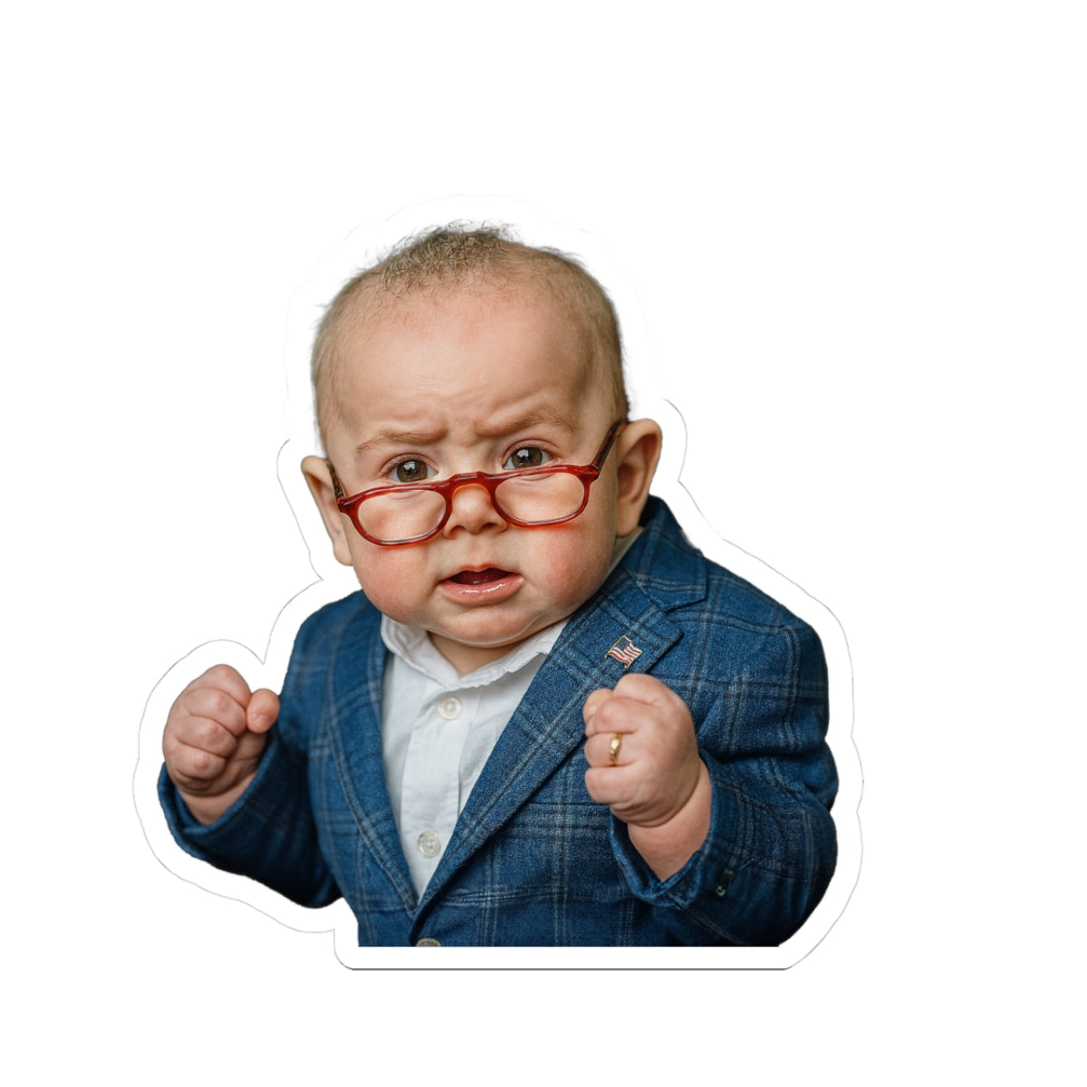Stick With Chuck Sticker - Chuck Schumer – Diaper Diplomacy